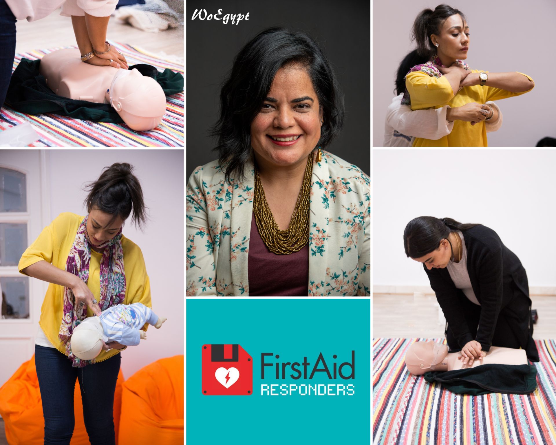 Featured on Women of Egypt - FirstAid Responders